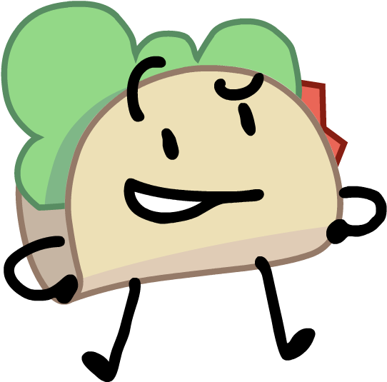 Taco Cool - Bfb Taco X Bell (554x549), Png Download