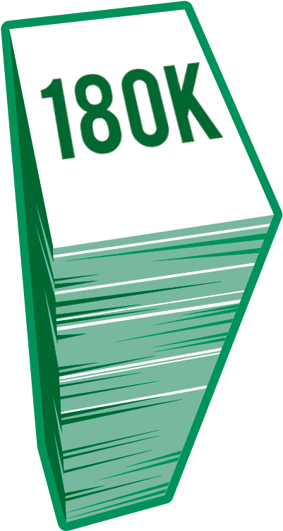 Pounds Of Paper Saved By Greenvelope Users - Paper (816x810), Png Download