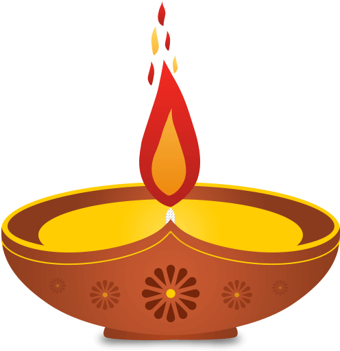 Diya Diwali Vector Free Png Image File Photo - Transparent Diwali ...