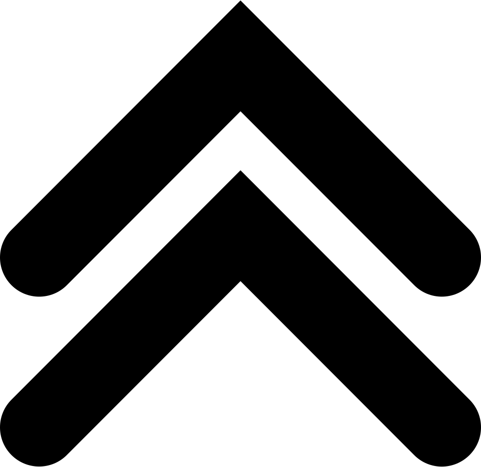 Download Double Up Arrow Angles Comments - Double Up Arrow Icon ...
