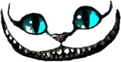 Cheshire Cat Face - Cheshire Cat No Background (420x420), Png Download