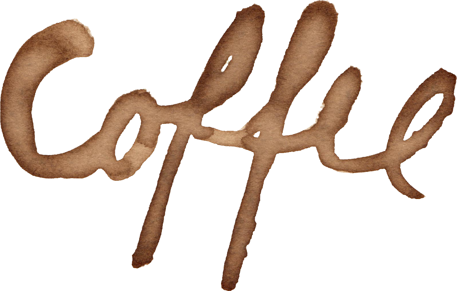 Png Transparent Onlygfx - Coffee Word Png (1600x1019), Png Download