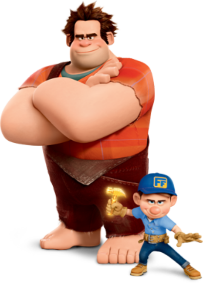 Download Wreck It Ralph Transparent Png - Disney Characters Diy ...