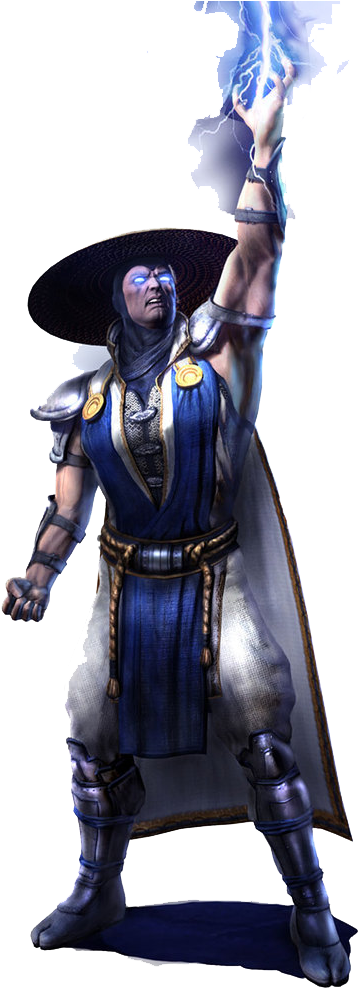 Raiden Png - Raiden Mortal Kombat (731x1000), Png Download