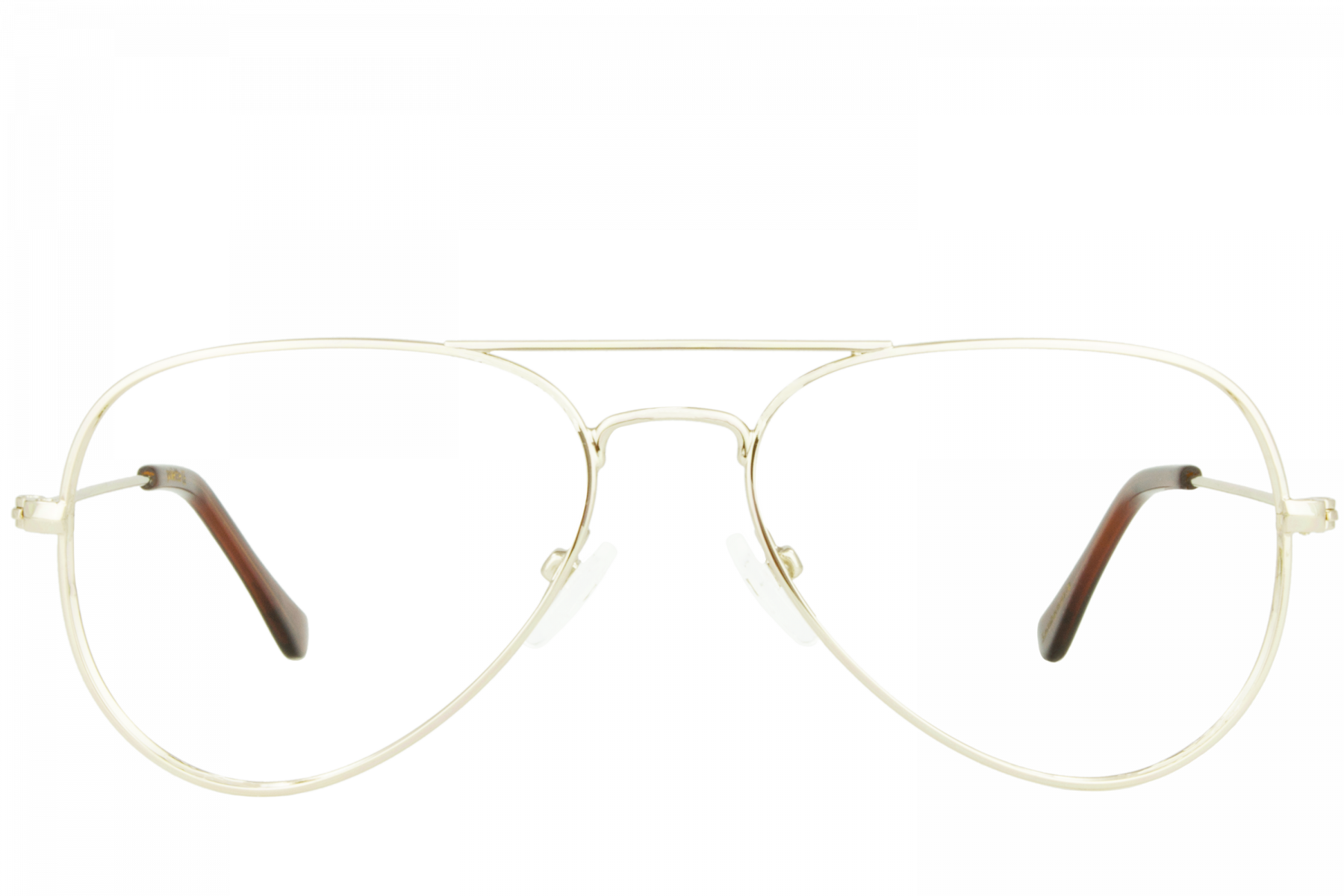 Transparent Aviators Golden - Golden Aviator Glasses (1800x1200), Png ...
