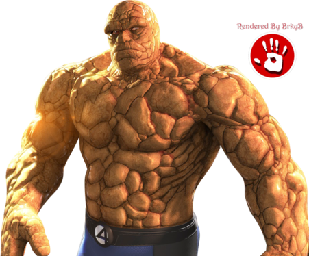 The Ting Fantastic Four The Thing Image By Moody Starrs1 - Rock Man ...