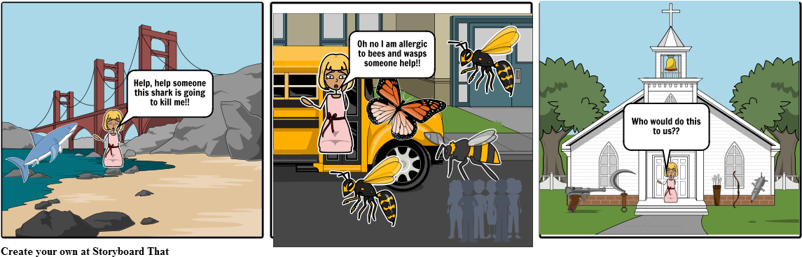 Danger - Cartoon (1164x385), Png Download
