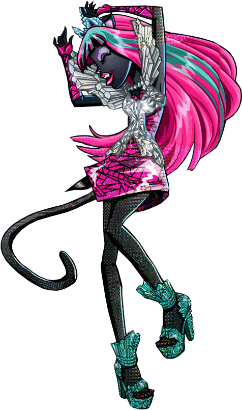 Boo York%2c Boo York - Monster High Catty Noir Png (483x809), Png Download