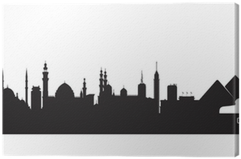Skyline Silhouette Png Cairo Egypt Skyline Detailed - Egypt Silhouette ...