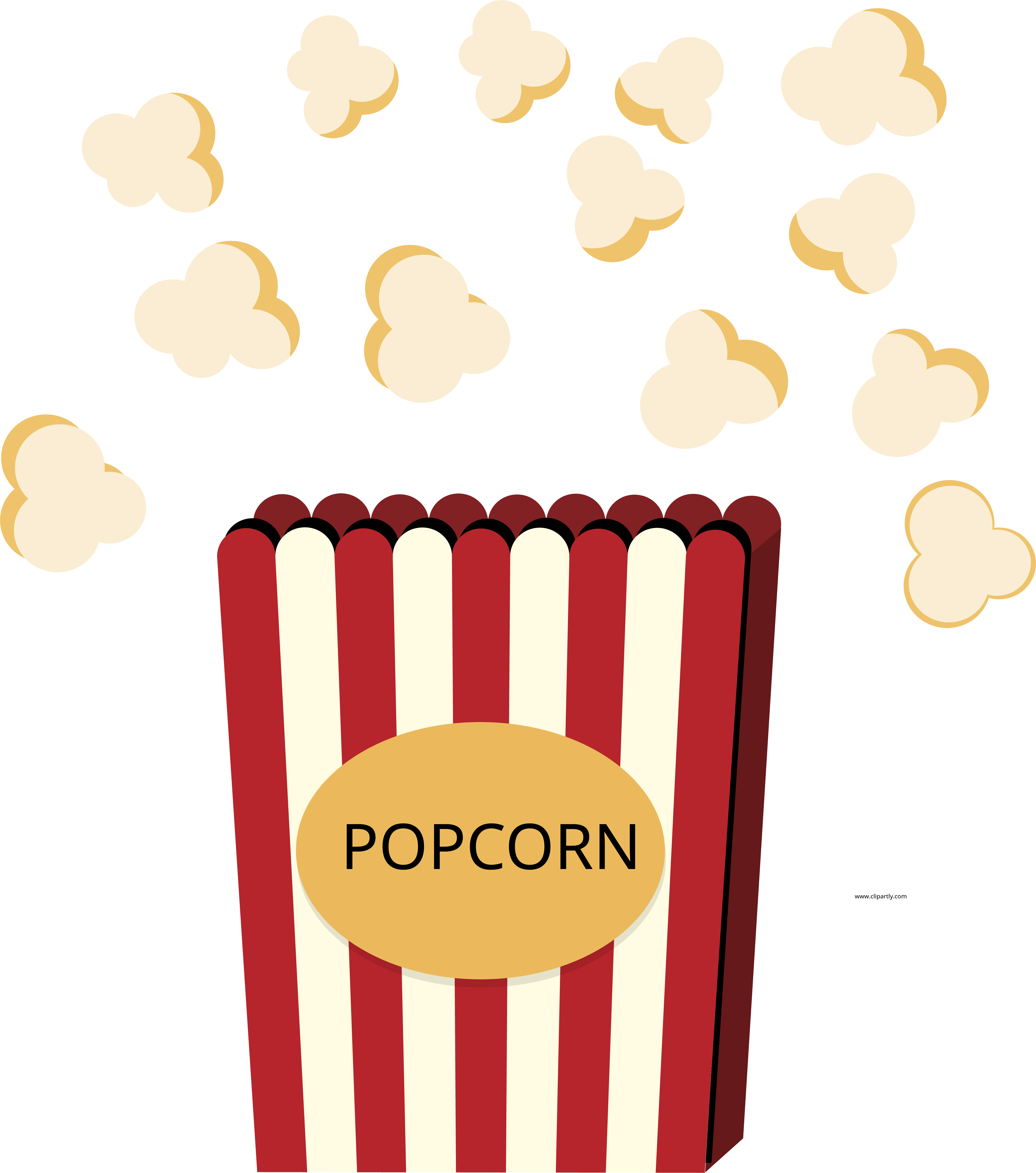 Download Popcorn And Box Clipart Png - Popcorn | Transparent PNG ...
