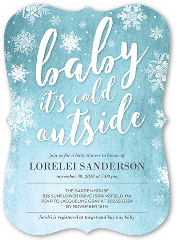 Baby Shower Invitations Shutterfly - Baby Shower (365x500), Png Download