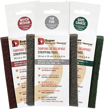 Stripping Pads - Tampon De Decapage (350x350), Png Download