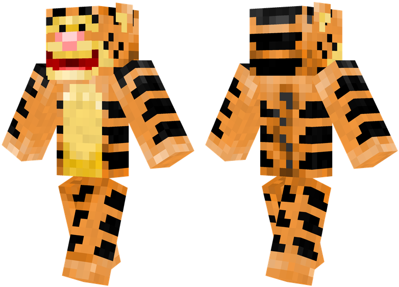 Tigger - Minecraft (804x576), Png Download