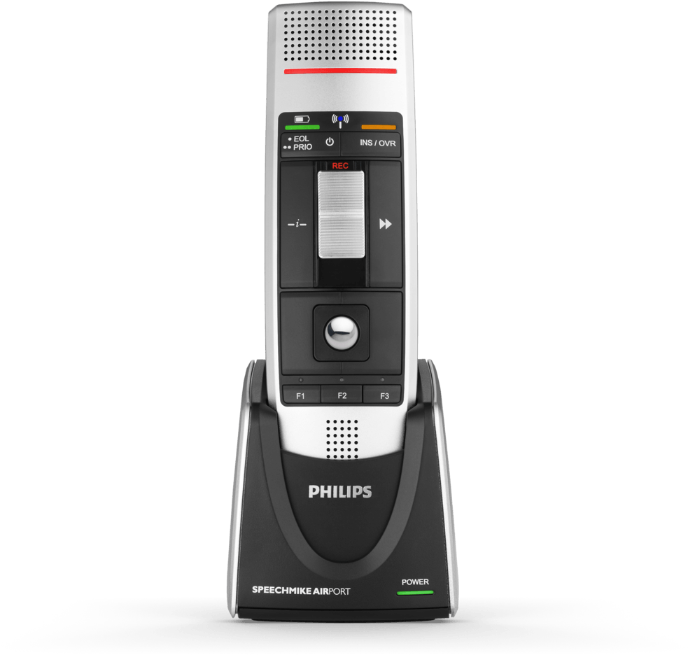 Speechmike Air Wireless Dictation Microphone - Philips Lfh3020 ...