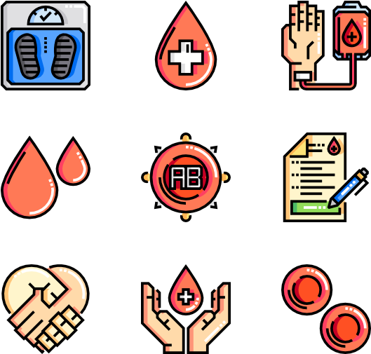 Blood Donation (600x564), Png Download