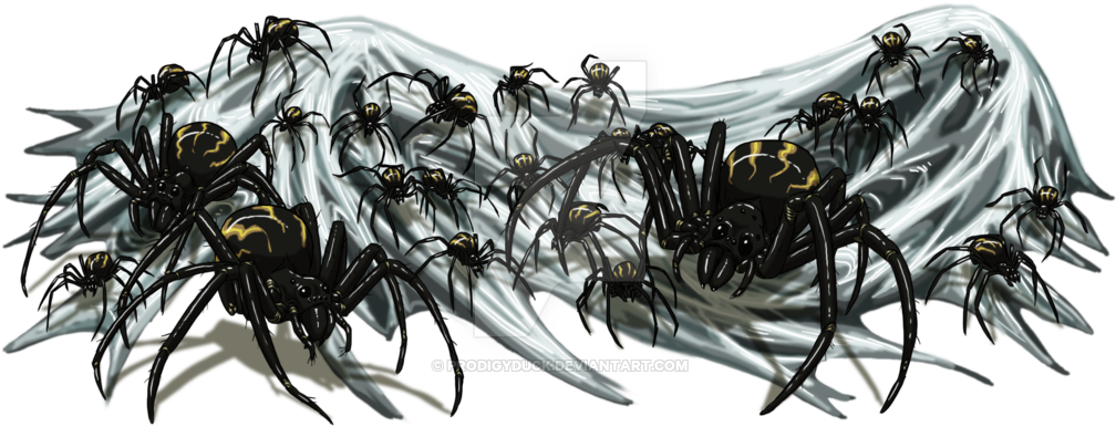 Spider Swarm By Prodigyduck On Deviantart - D&d 5e Swarm Of Spiders ...