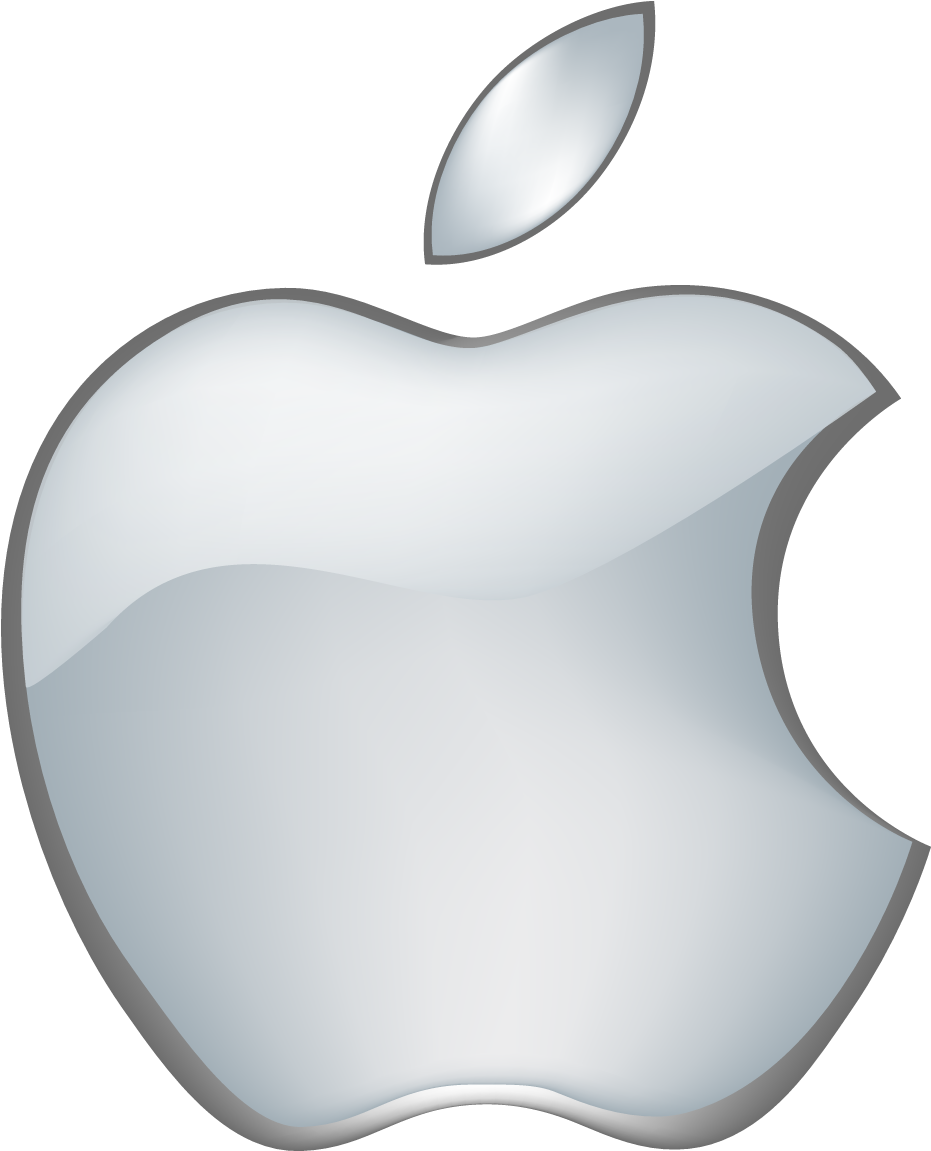 Apple 3d Logo Vector - Logo Apple 3d Vector (1200x1200), Png Download