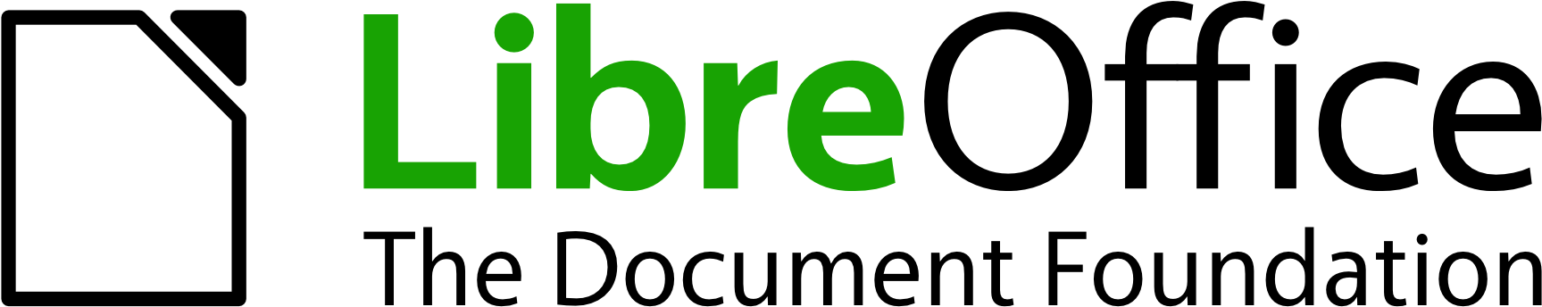 Logo - Libreoffice Logo 2017 (2000x638), Png Download