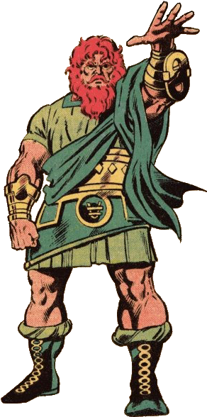 Zeus Marvel Comics (298x594), Png Download