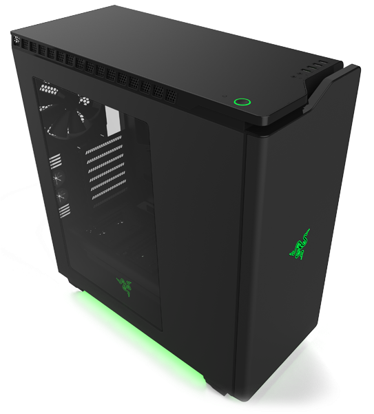Nzxt H440 Razer Edition - Computer (800x600), Png Download