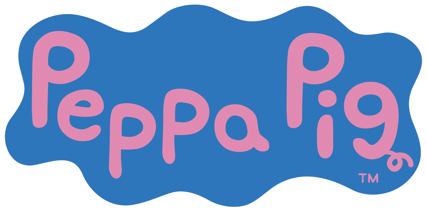 Peppa Pig Land Logo (1362x676), Png Download