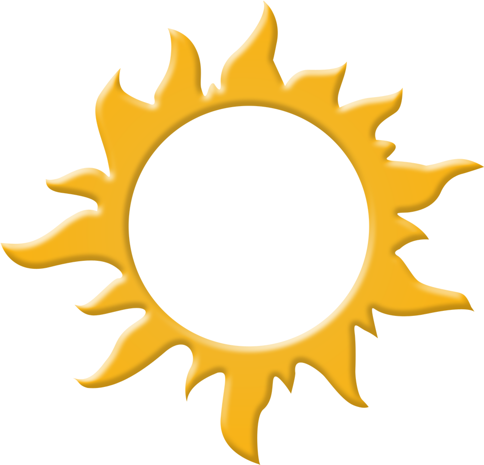 Download Nos Apps Templates - Sun Picture Frame Png | Transparent PNG ...