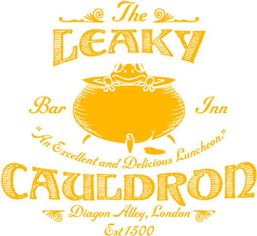The Leaky Cauldron Bar & Inn - Leaky Cauldron Logo Png (630x630), Png Download