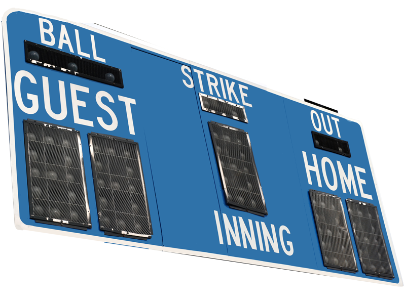 Banner Download Baseball Scoreboard Clipart - Number (827x661), Png ...