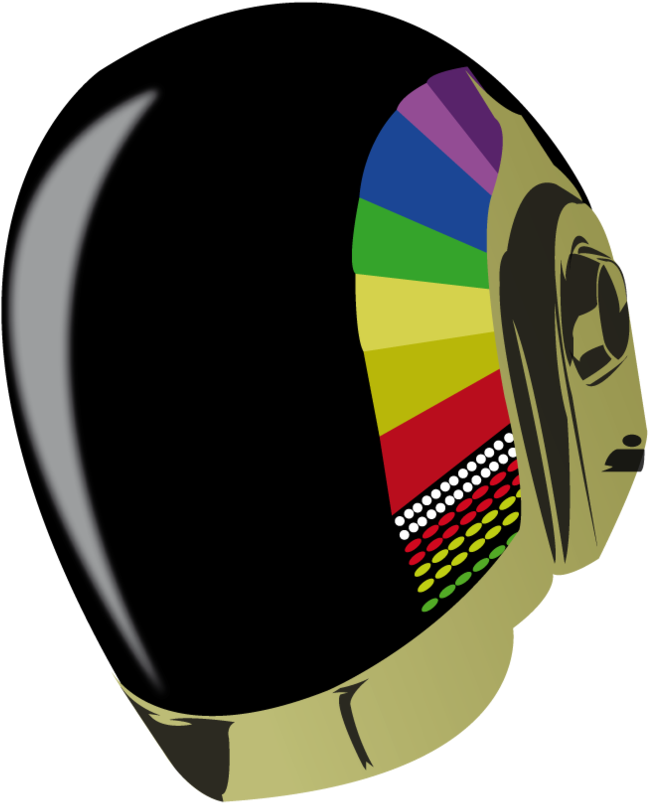 Daft Punk Transparent Background (894x894), Png Download