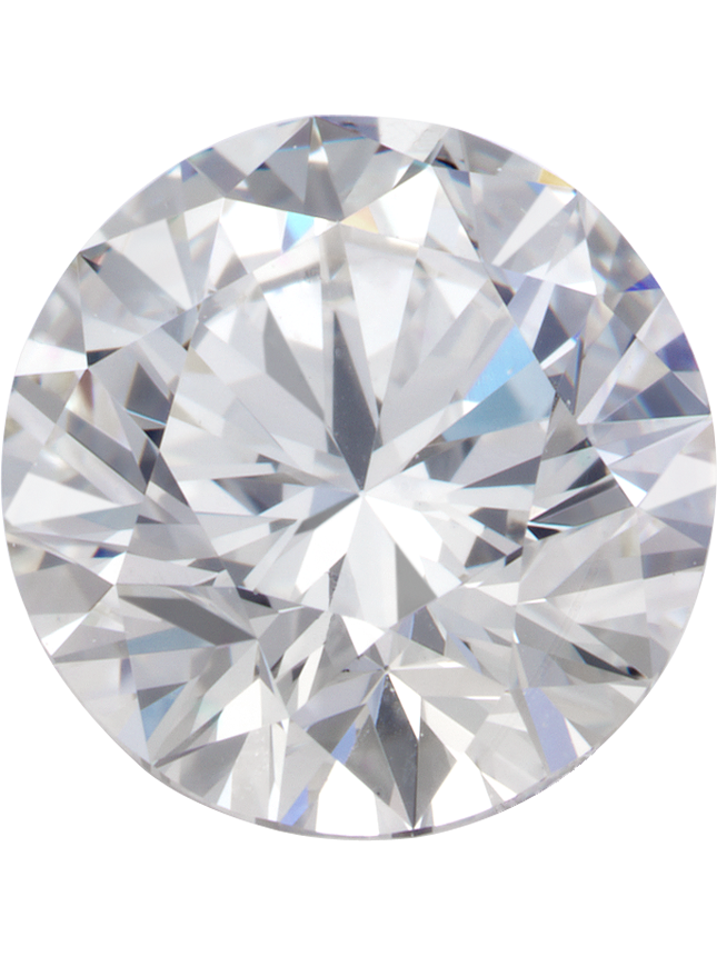 Download White Diamond Round Loose | Transparent PNG Download | SeekPNG