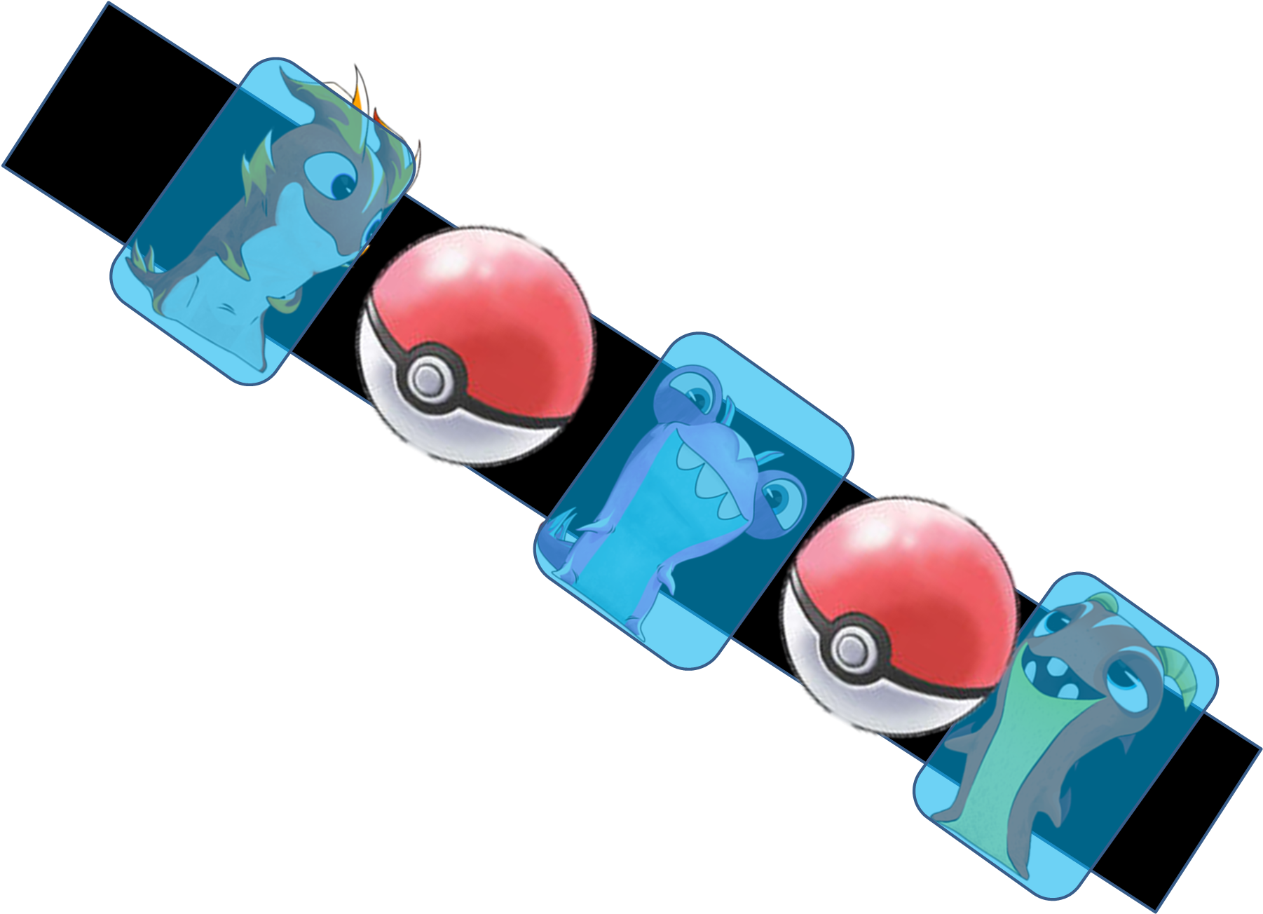 Utility Belt - Pokemon Belt Png (1801x1348), Png Download