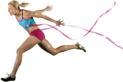 Finish Line Transparent Background - Running Through Finish Line ...