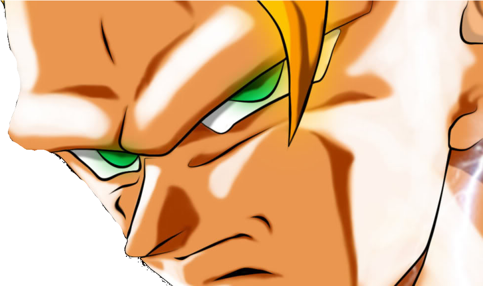 Ssj3 Goku - Goku Ssj3 Face (1024x576), Png Download