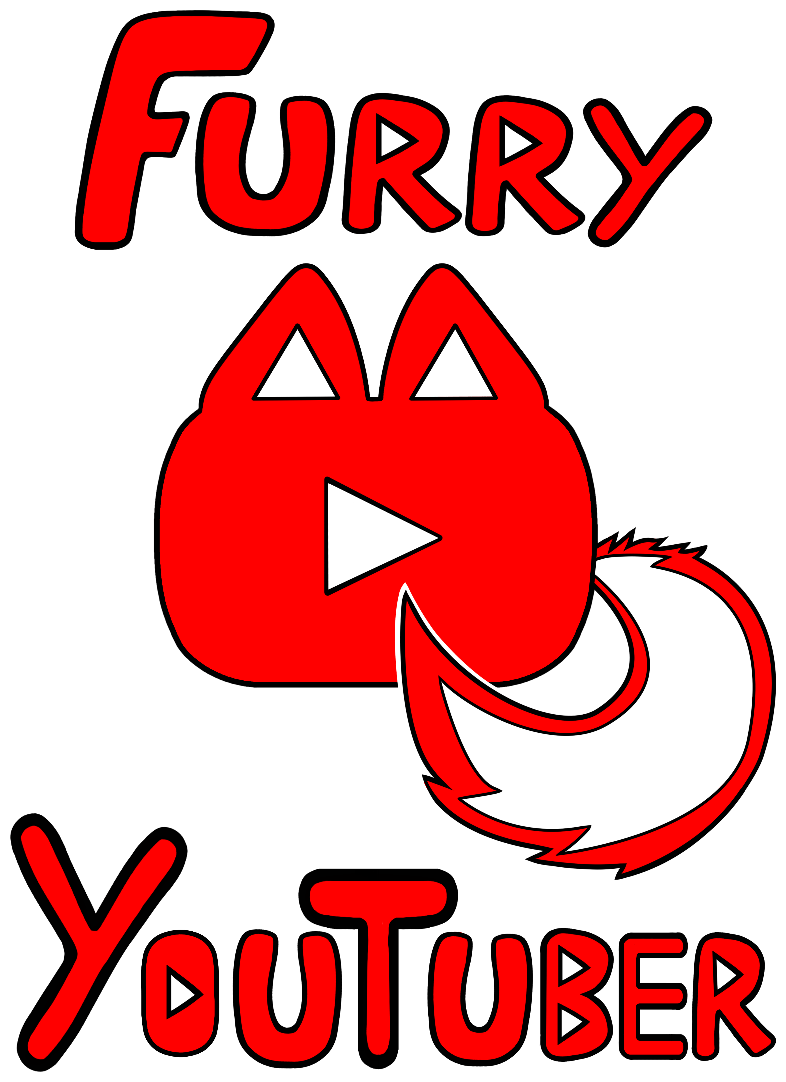Furry Youtuber - Youtuber (3304x4406), Png Download