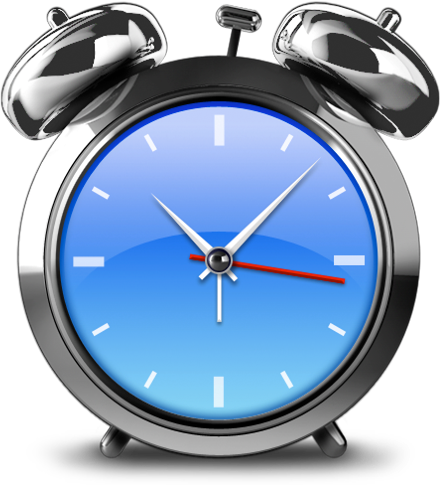 Windows 6 Clock Icon Png (1024x1024), Png Download