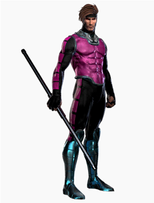 Gambit - Superhero (300x420), Png Download