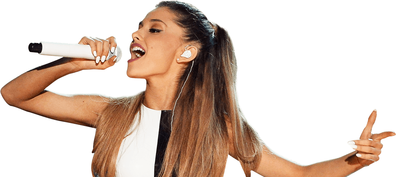 Singer - Girl (1400x604), Png Download