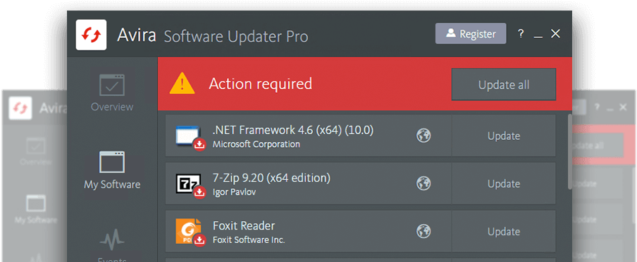 Software Updater Pro - Software (1578x524), Png Download
