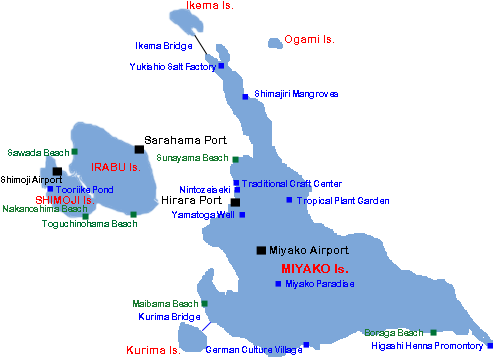 Download Miyako Island Map - Miyako Islands | Transparent PNG Download ...