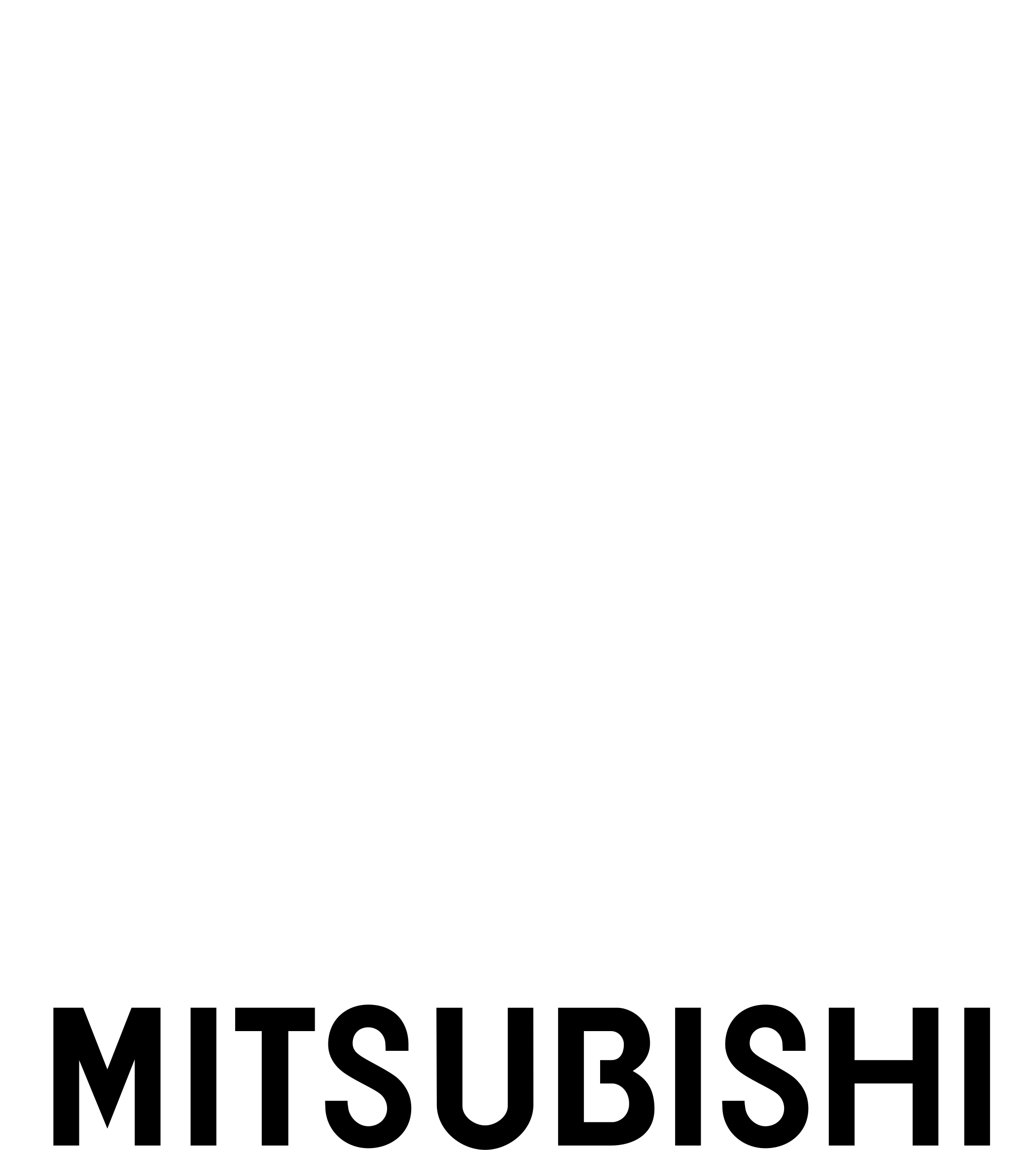 Mitsubishi Logo Black And White - Aaa Outdoor Advertising Flex Banner ...