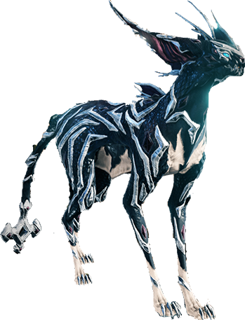 Warframe-venaris - Venari Warframe Concept Art (349x457), Png Download