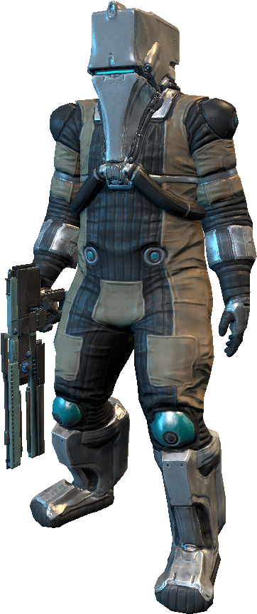 Crewmande - Warframe Corpus (900x900), Png Download