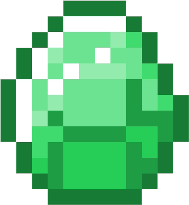 Download Emerald - Minecraft Diamond Transparent | Transparent PNG ...
