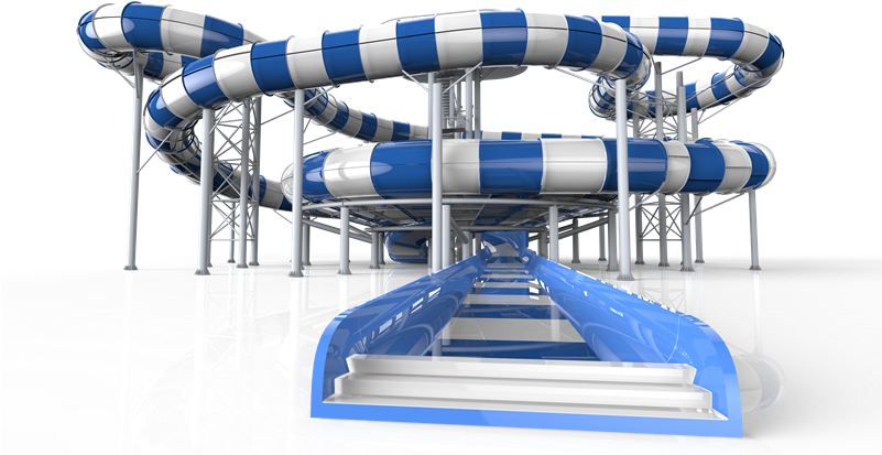 Download Water Slide Png - Water Park Slide Png | Transparent PNG ...