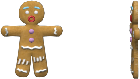 Shrek Gingerbread Man Png Graphic Transparent Library - Gingerbread Man ...