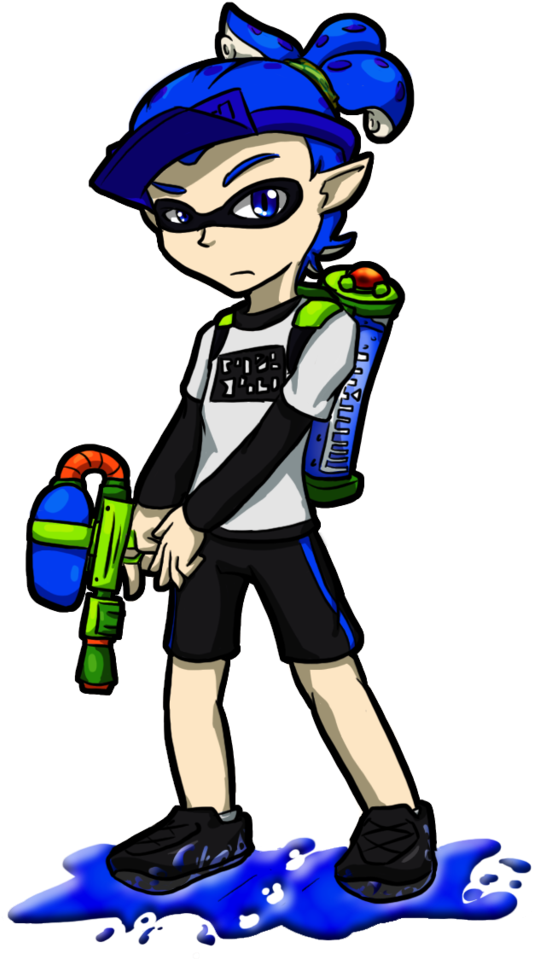 Inkling Boy By Braise671 On Deviantart - Splatoon 2 (1024x1024), Png ...