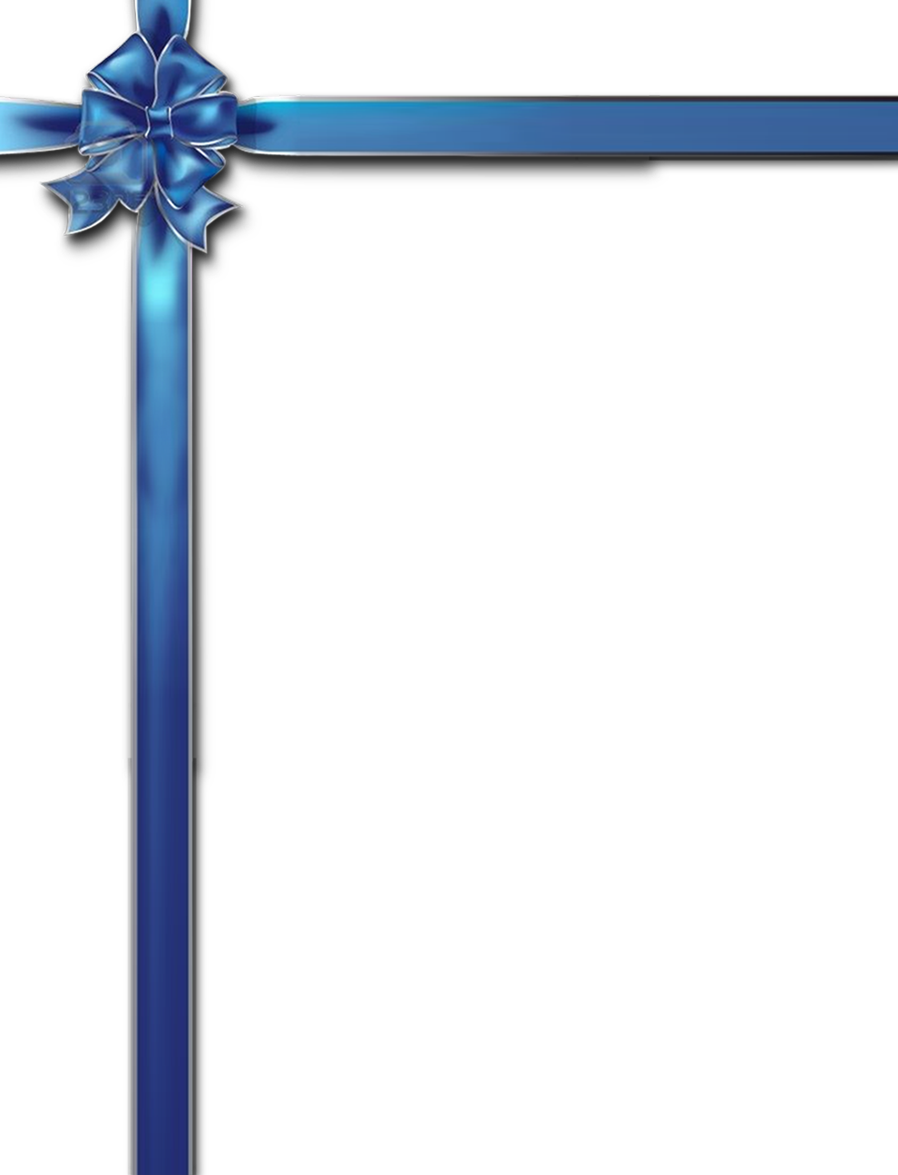 Download Blue Ribbon Png Image Background - Blue Gift Ribbon Png ...