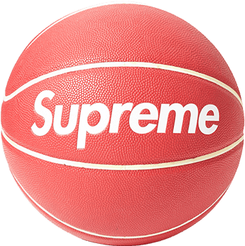 2007 Supreme X Spalding Basketball - Supreme (740x600), Png Download