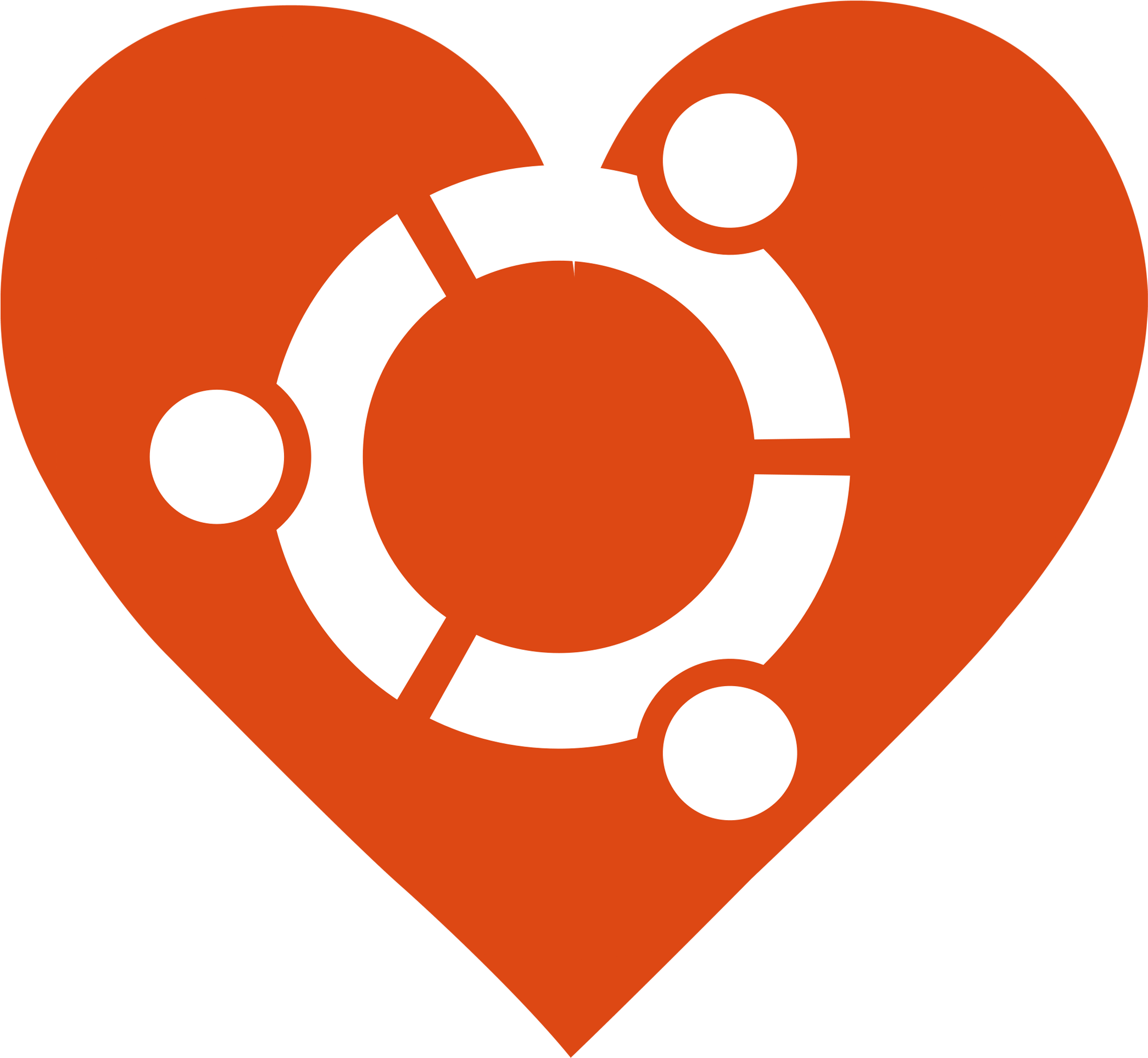 Ubuntu Heart Logo Icon Png - Company Logo Png Format (2244x2049), Png ...