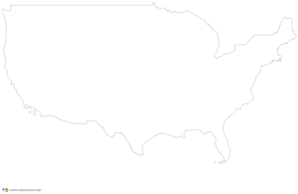 Download Map United States Map Transparent - Drawing | Transparent PNG ...